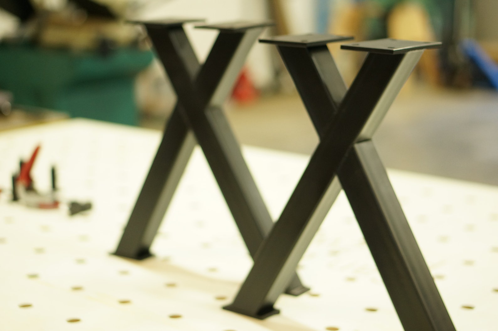 Large Size X-style Leg Table Leg Steel Table Leg Metal - Etsy