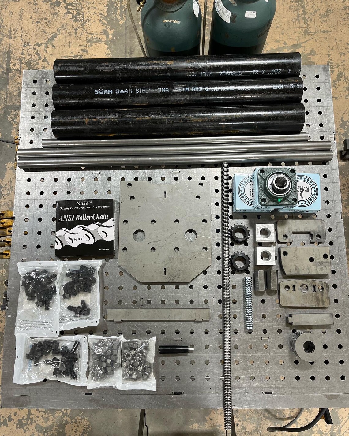 Heavy Duty Pyramid Roller Metal Roller Steel Plate Roller - Etsy