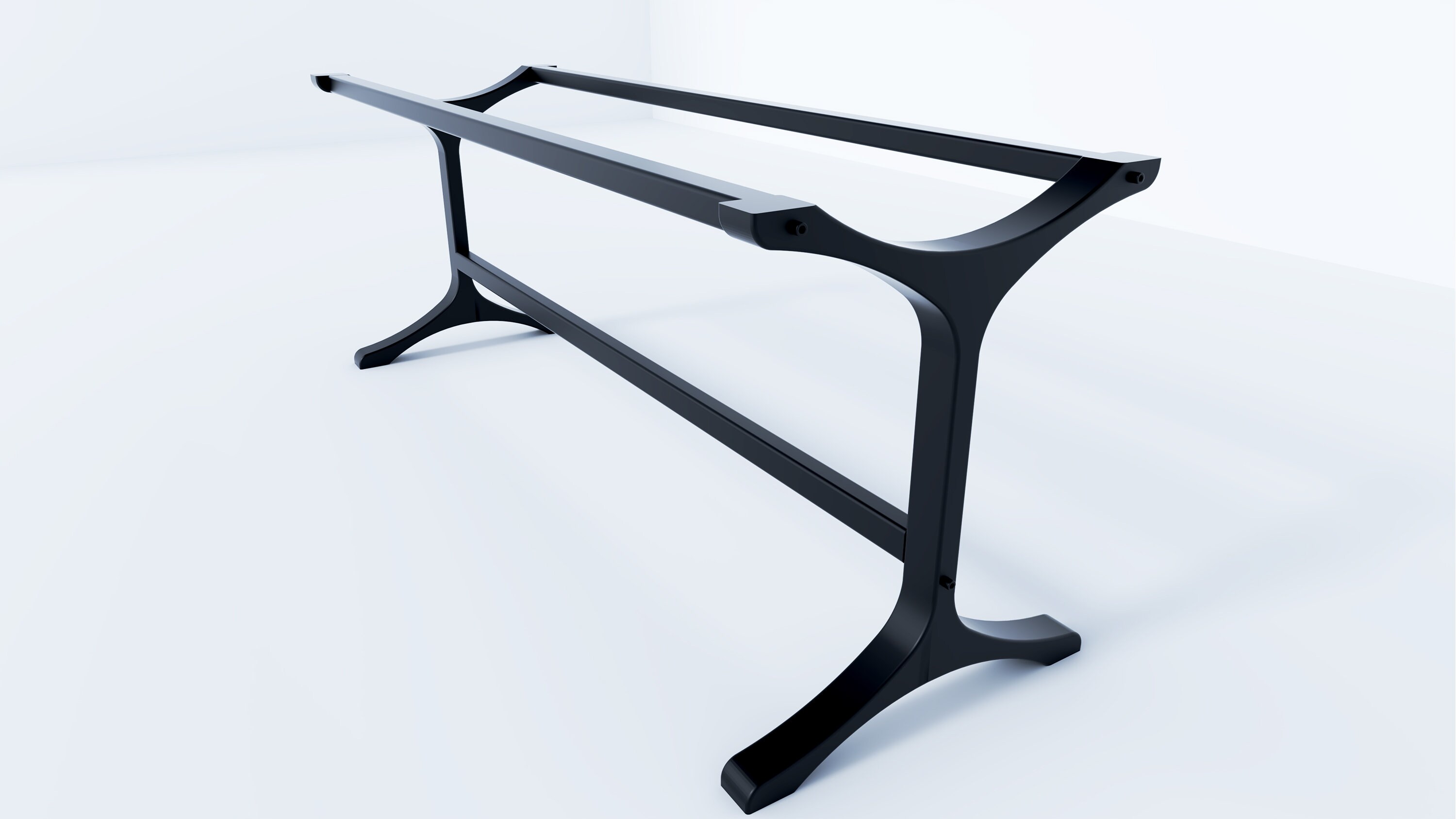 Wishbone Leg Heavy Duty Table Base for Stone or Glass - Etsy