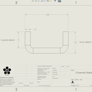 Heavy Duty Channel Stabilizer With Powder Coating, C Channel Support ...
