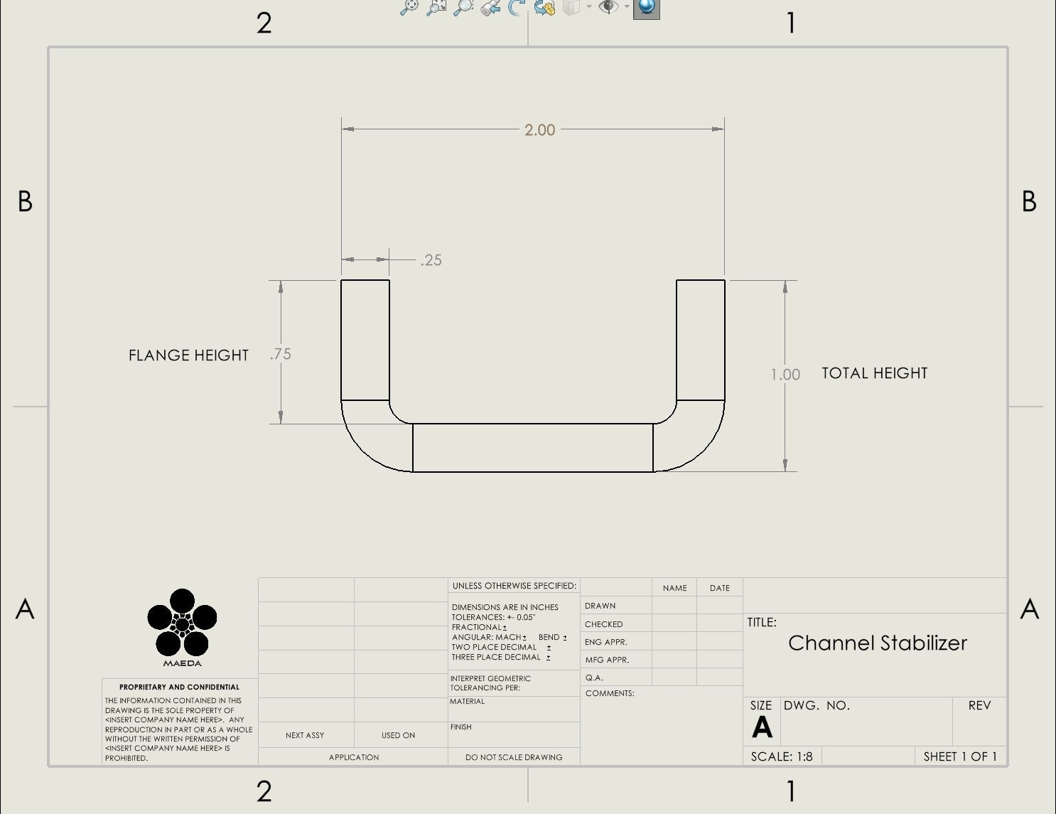 Heavy Duty Channel Stabilizer With Powder Coating, C Channel Support ...