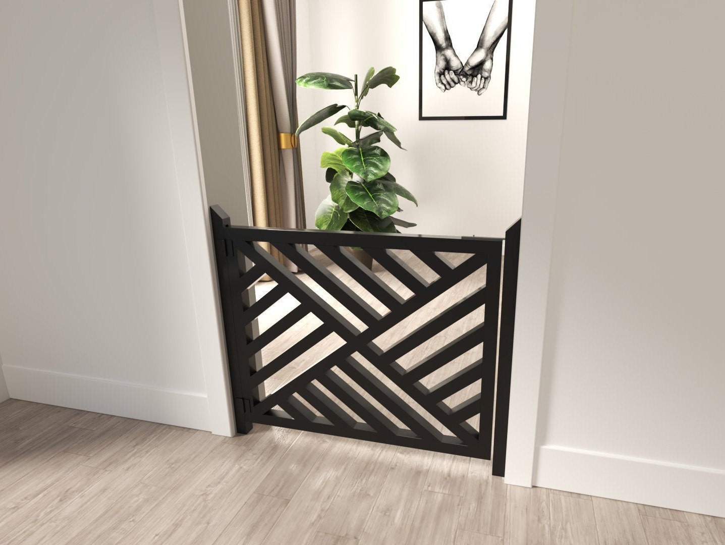 Made to Order Custom Metal Gate Steel Gate Aluminum Gate - Etsy