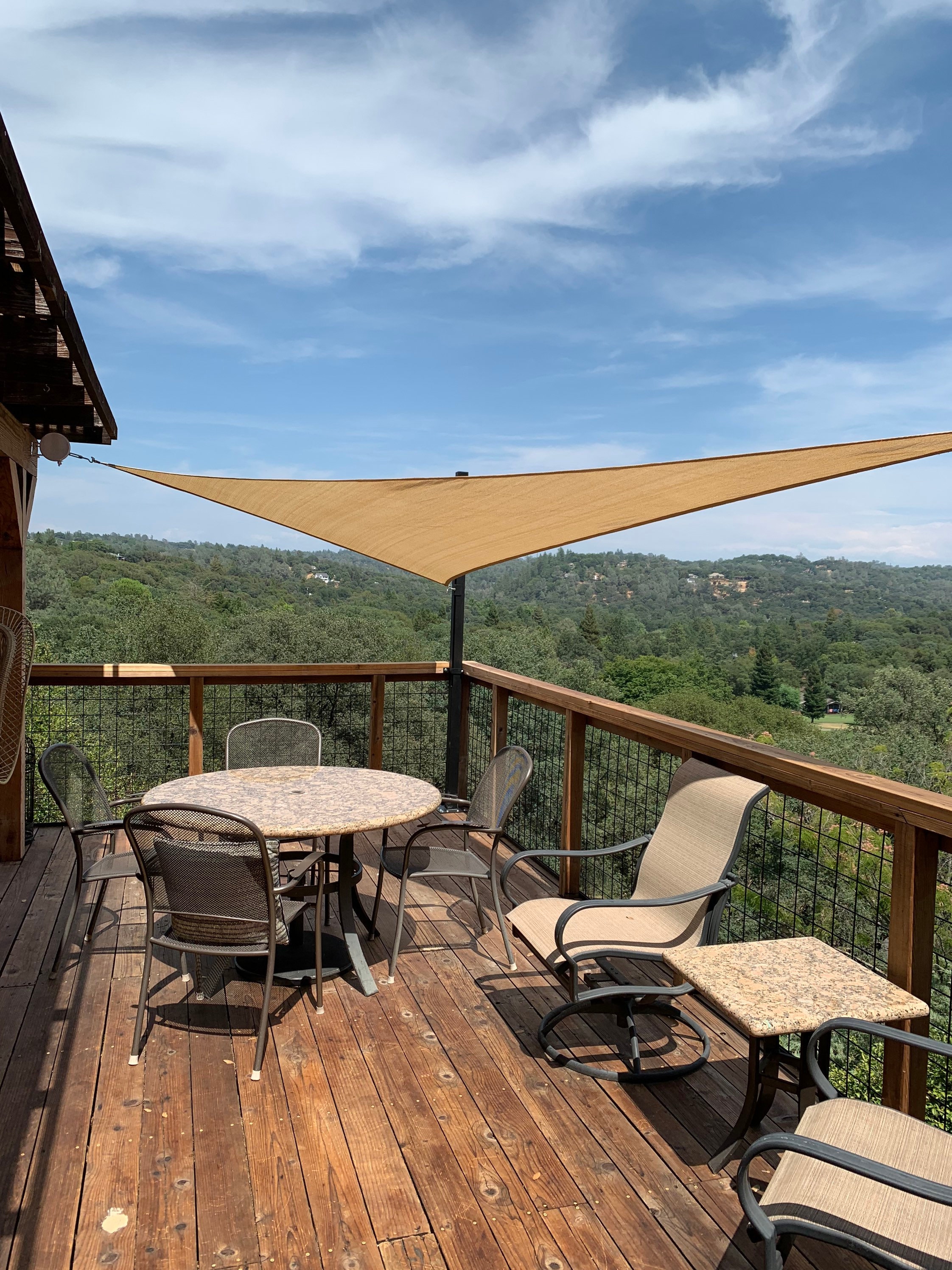 Height Adjustable Sun Shade Sail Post | Custom Shade Sale Post | Custom ...