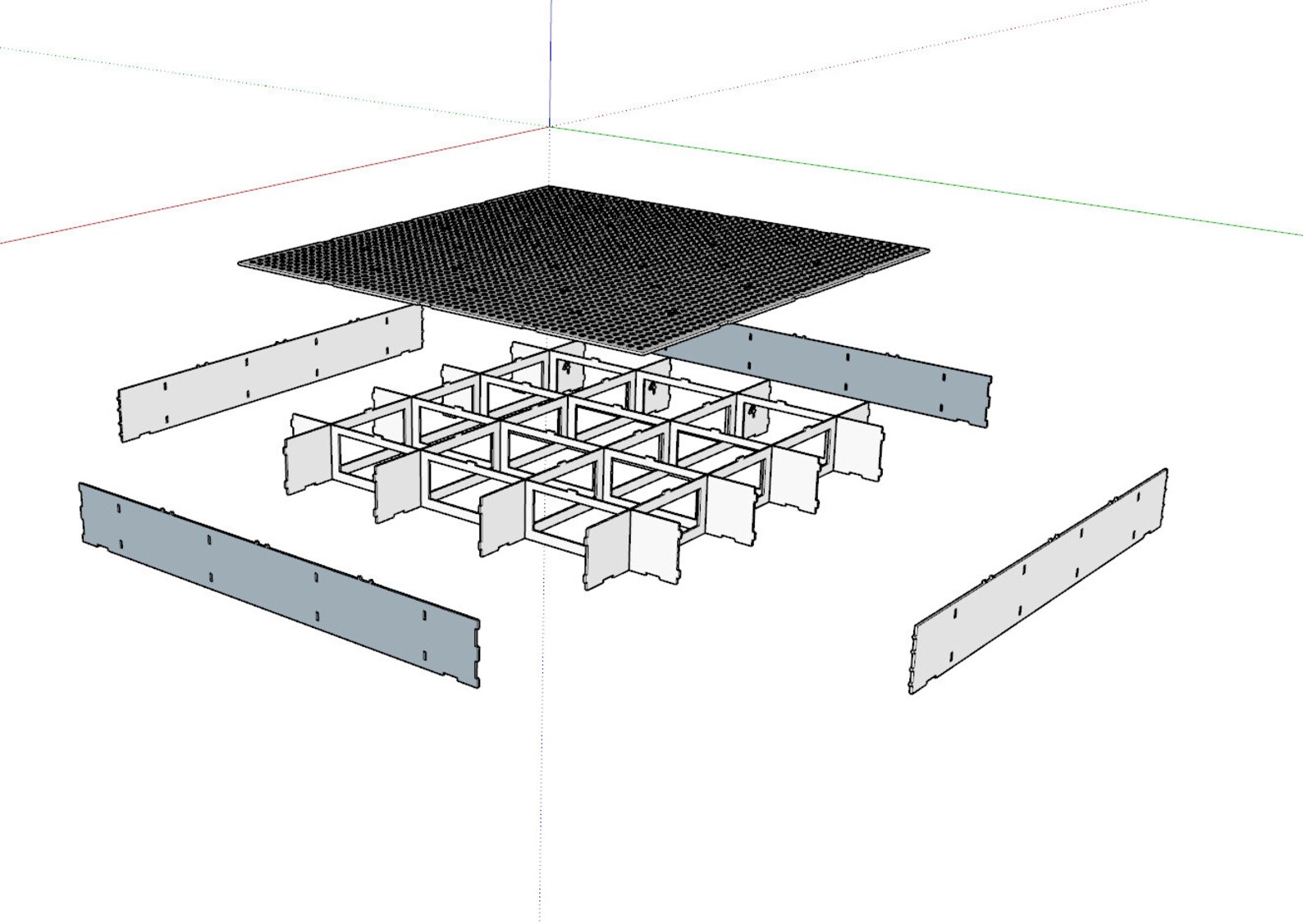 4x4 3D Welding Table DXF File Welding Table Plans With - Etsy