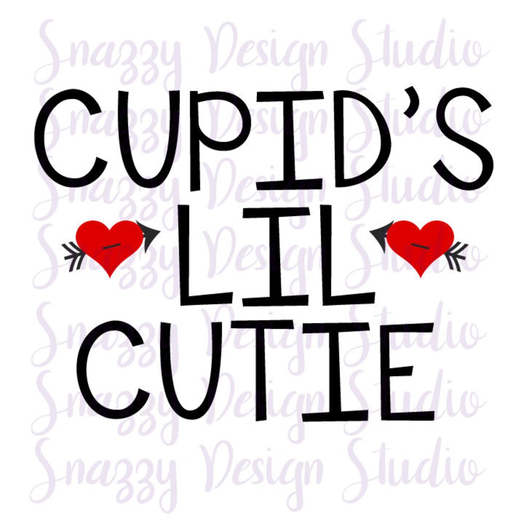 Valentine SVG ~ Cupid's Lil Cutie SVG ~ Love Svg ~ Hearts SVG ...