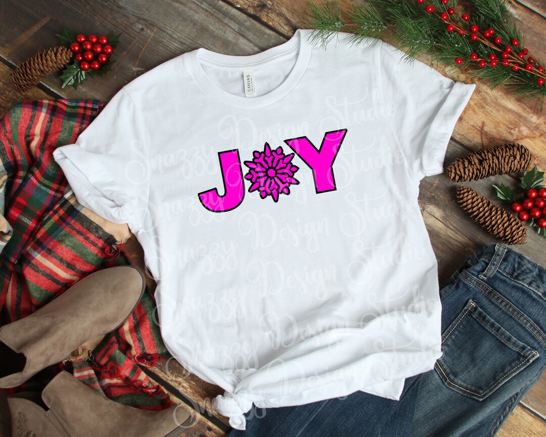Joy Svg, Snowflake Svg, Christmas Svg, Christmas Shirt Svg, Joyful Svg ...