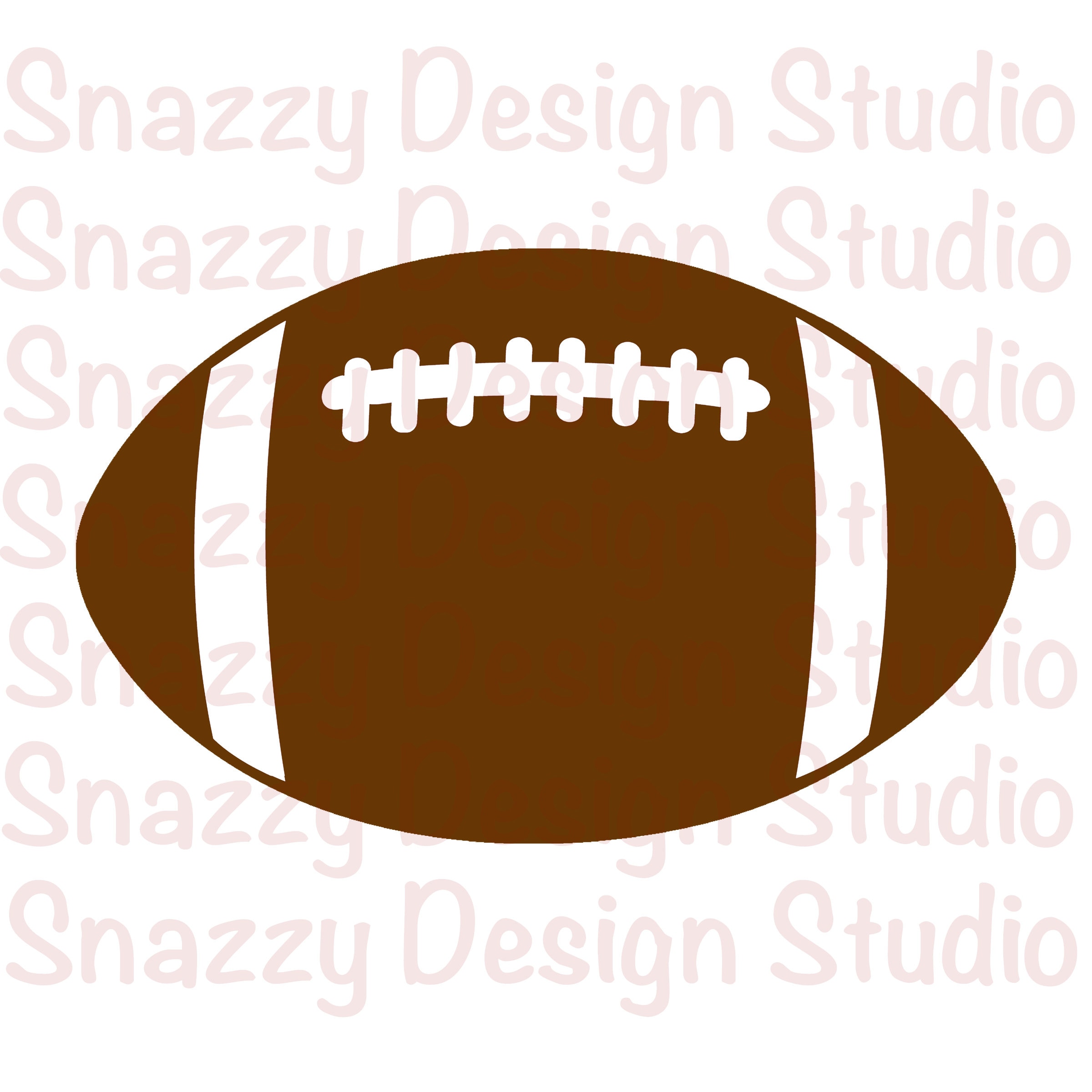 Football svg Football png Football Silhouette Football Cut | Etsy