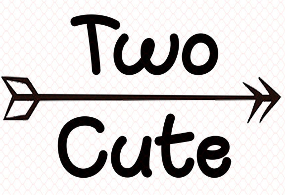 2nd Birthday Svg ~ Two Cute Birthday Cutting File ~ 2nd Birthday ...