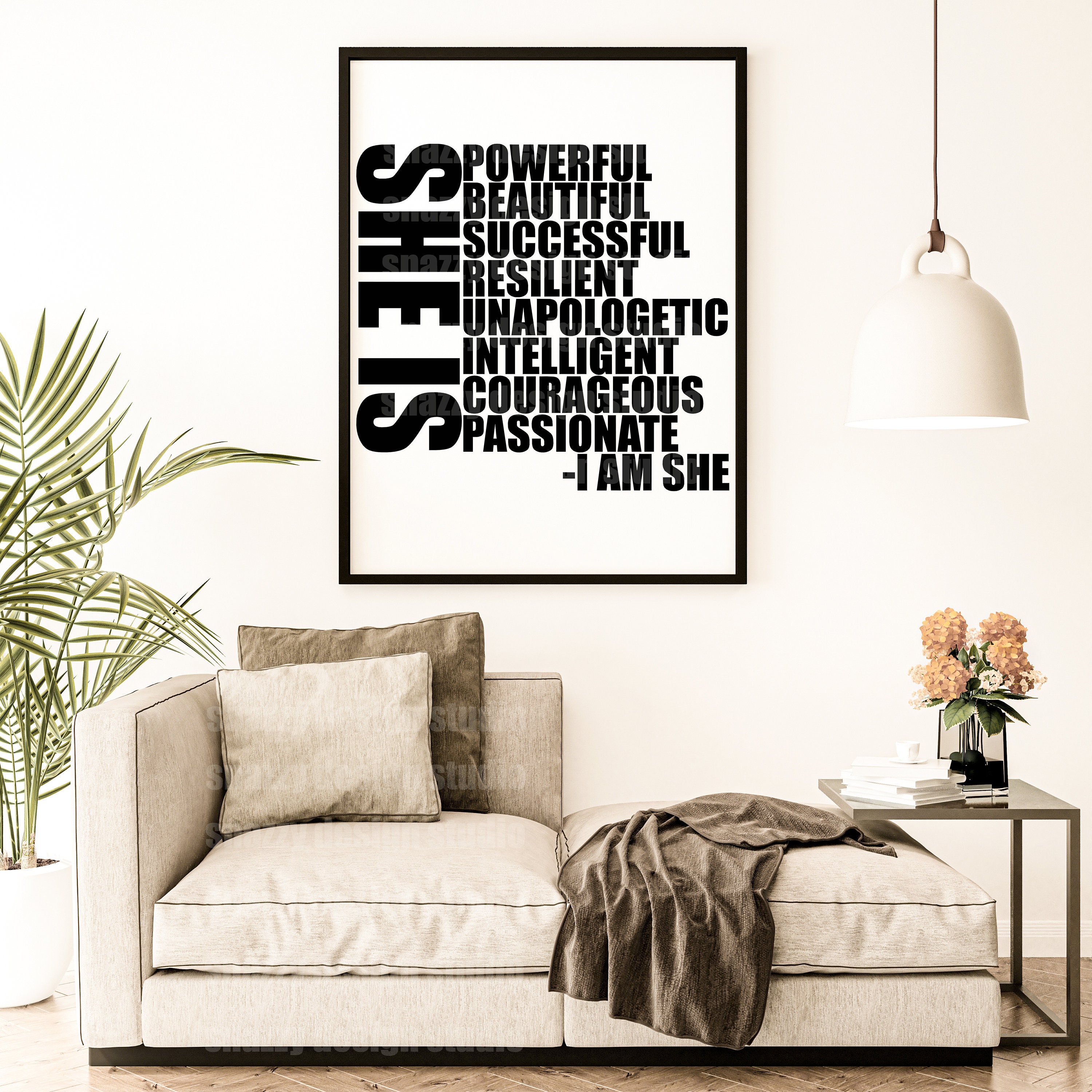 SHE IS Svg Beautiful Intelligent Unapologetic Successful - Etsy