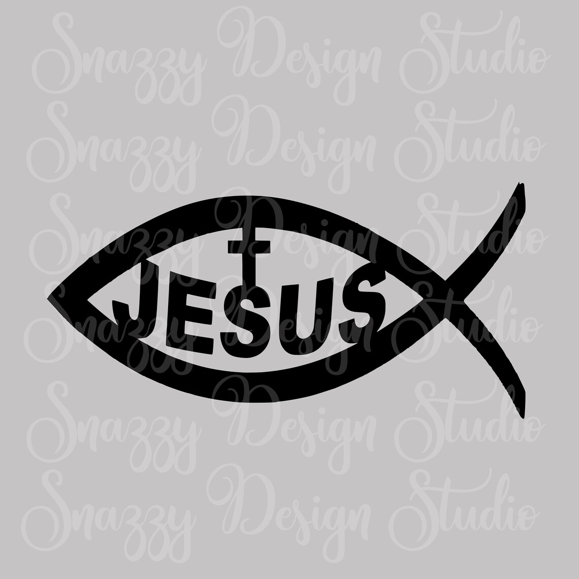 Jesus Fish Svg Faith Svg Christian Svg Cross Svg - Etsy