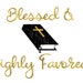 Blessed and Highly Favored Svg, Bible Svg Mom Svg Woman Svg Cutting ...