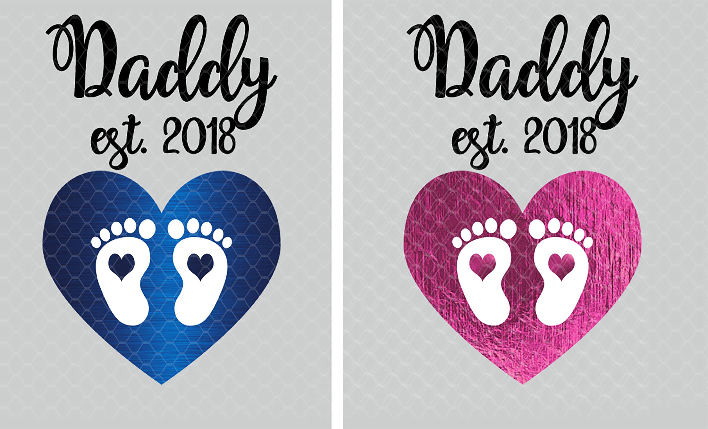 Dad Svg Daddy Est 2018 Father's Day Fathers Day SVG - Etsy