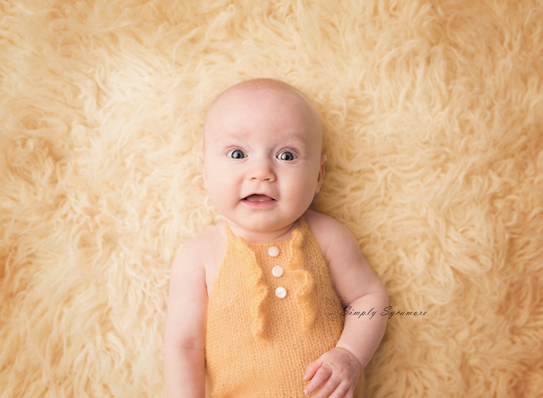 Knitting Pattern Romper Backless Onesie Ruffles Size Newborn - Etsy