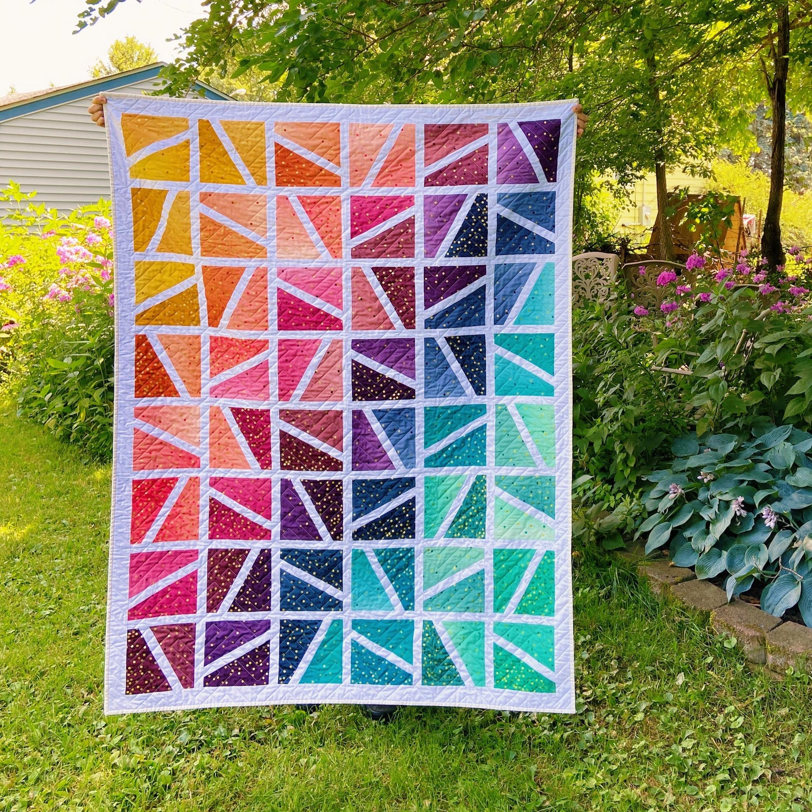 Color Jolt Quilt Pattern - Etsy