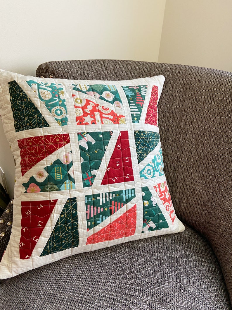 Color Jolt Pillow Pattern - Etsy