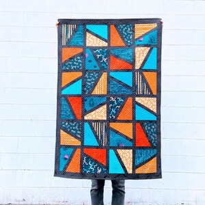 Color Jolt Quilt Pattern - Etsy