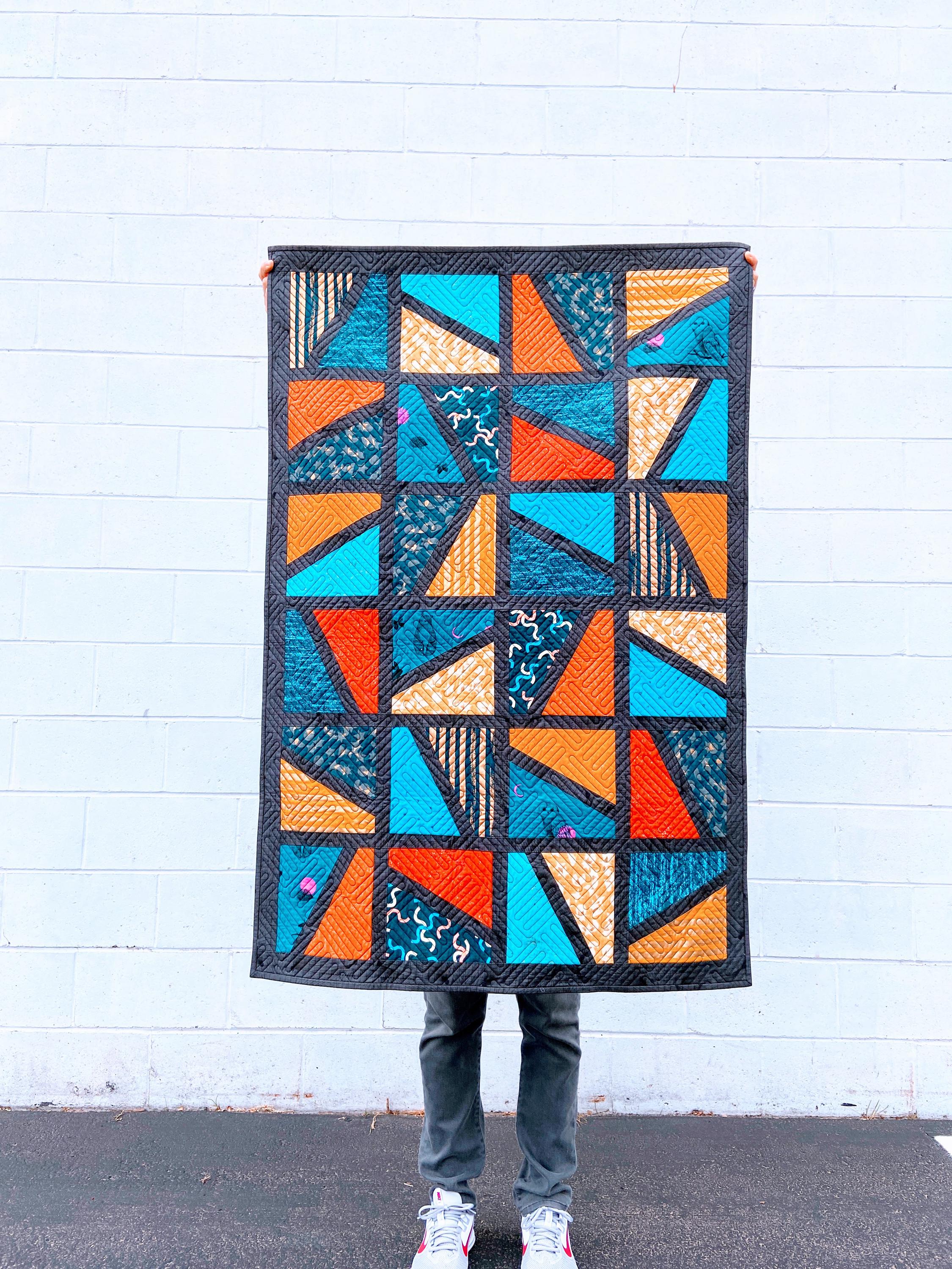 Color Jolt Quilt Pattern - Etsy