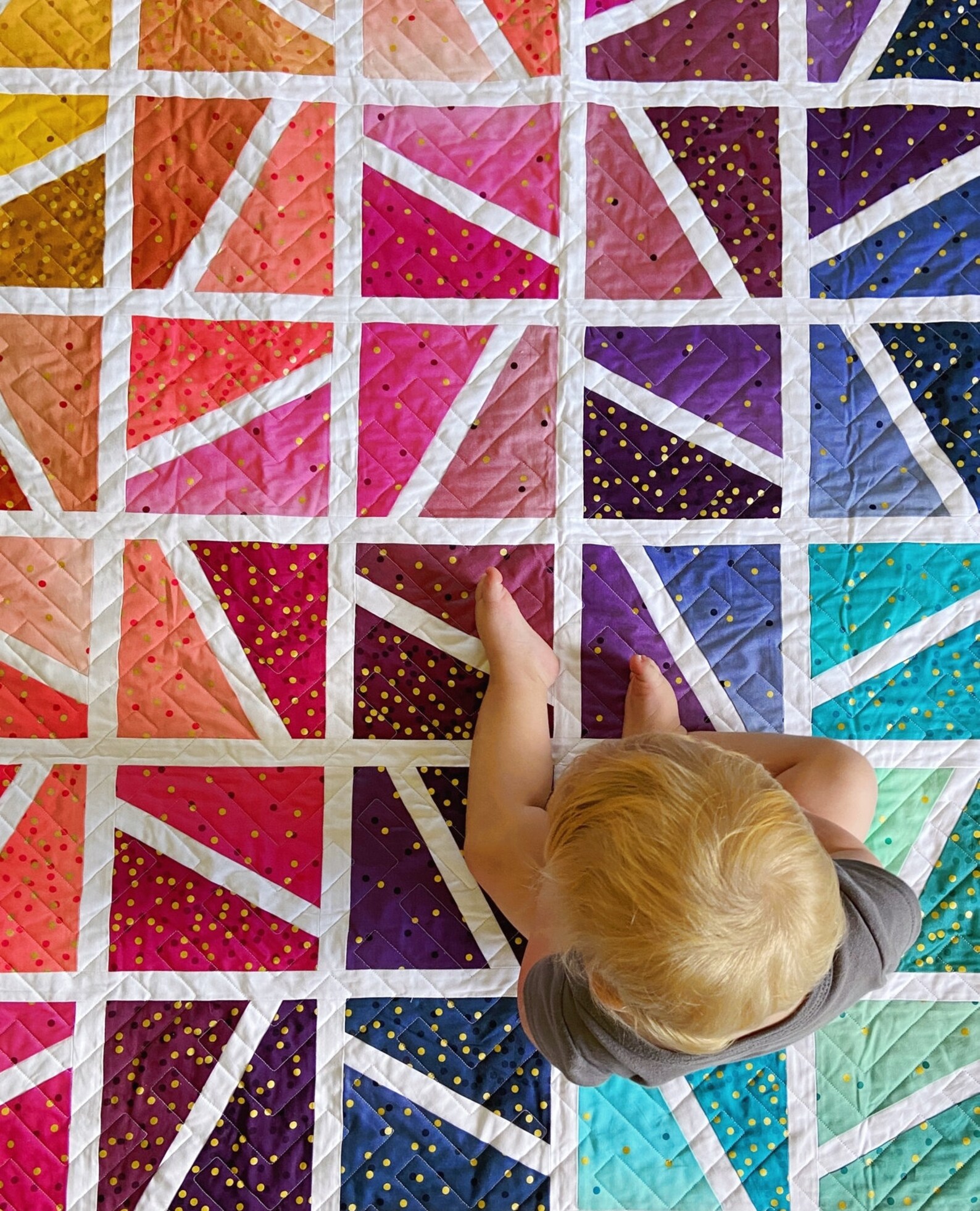 Color Jolt Quilt Pattern | Etsy