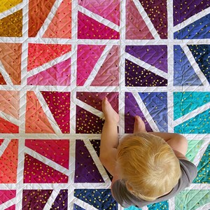 Buy Color Jolt Quilt Pattern Online in India - Etsy