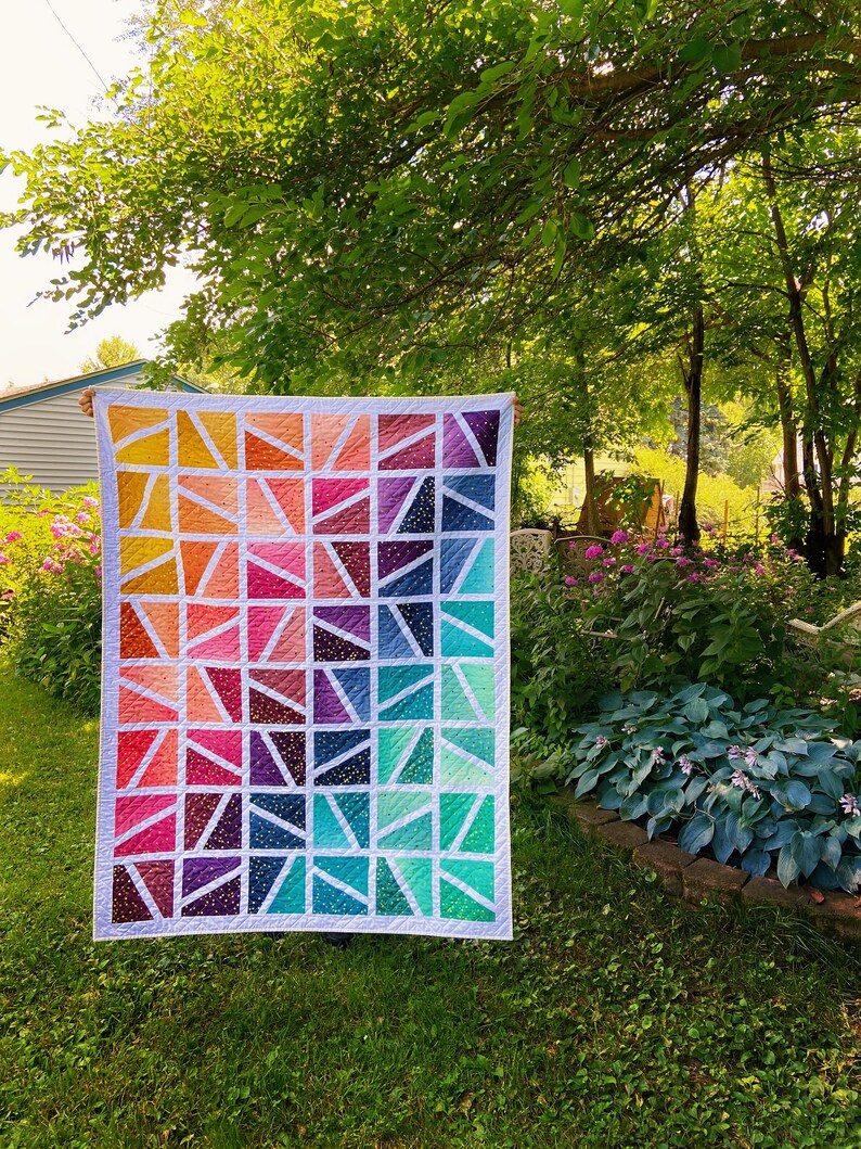 Color Jolt Quilt Pattern | Etsy