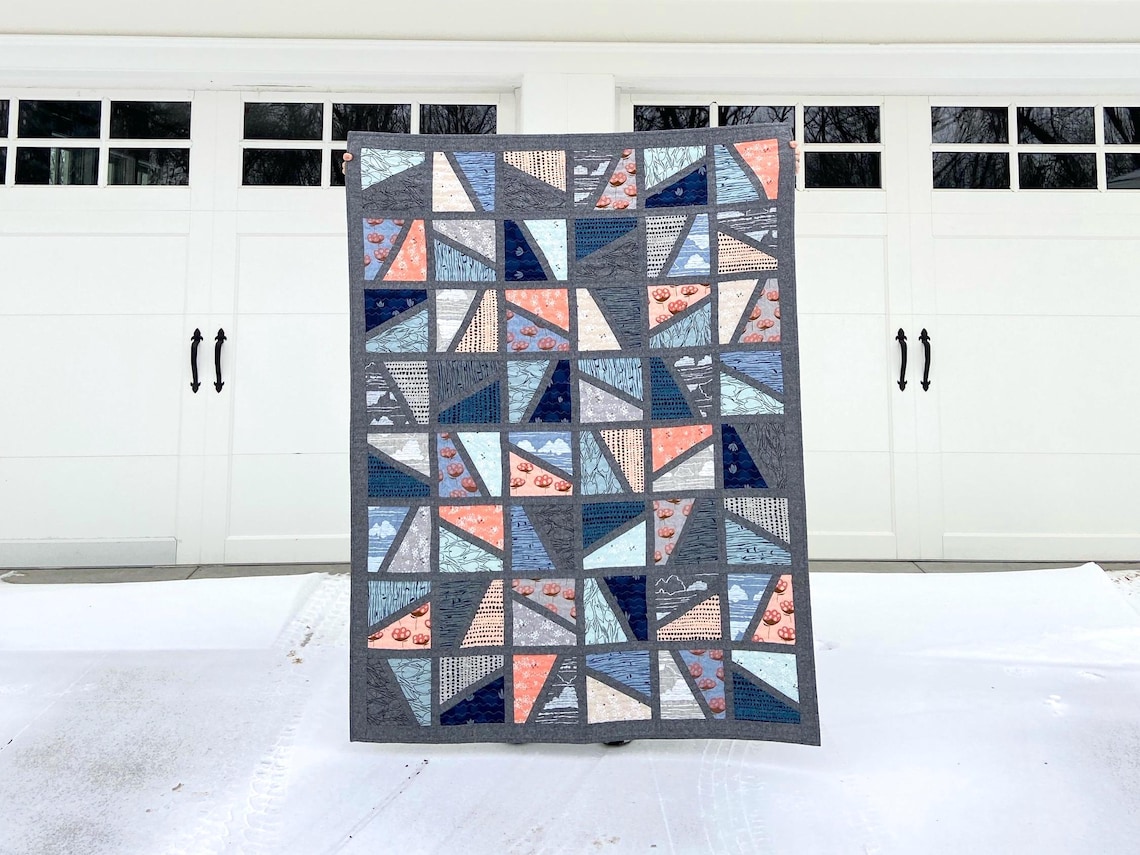 Color Jolt Quilt Pattern - Etsy