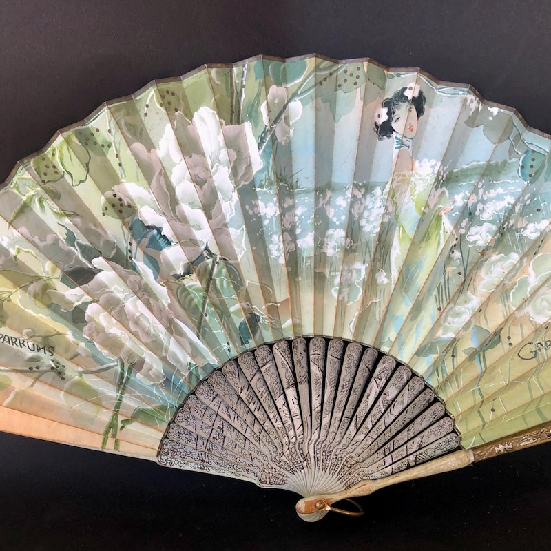 Antique Hand Fan - Etsy