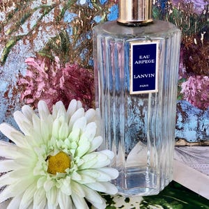 French Vintage 1960s arpège by Lanvin Perfume Bottle / Lovely Design ...