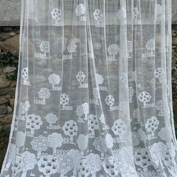 French Lace Curtains - Etsy