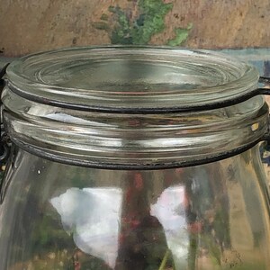 Large French Vintage 3L Clear Glass le Parfait Kilner Jar / Fab 1950s ...