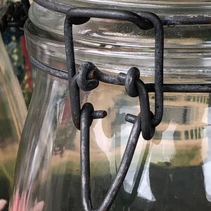 Large French Vintage 3L Clear Glass le Parfait Kilner Jar / Fab 1950s ...