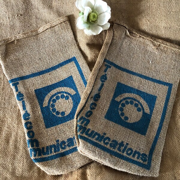 Little Hessian Bags - Etsy