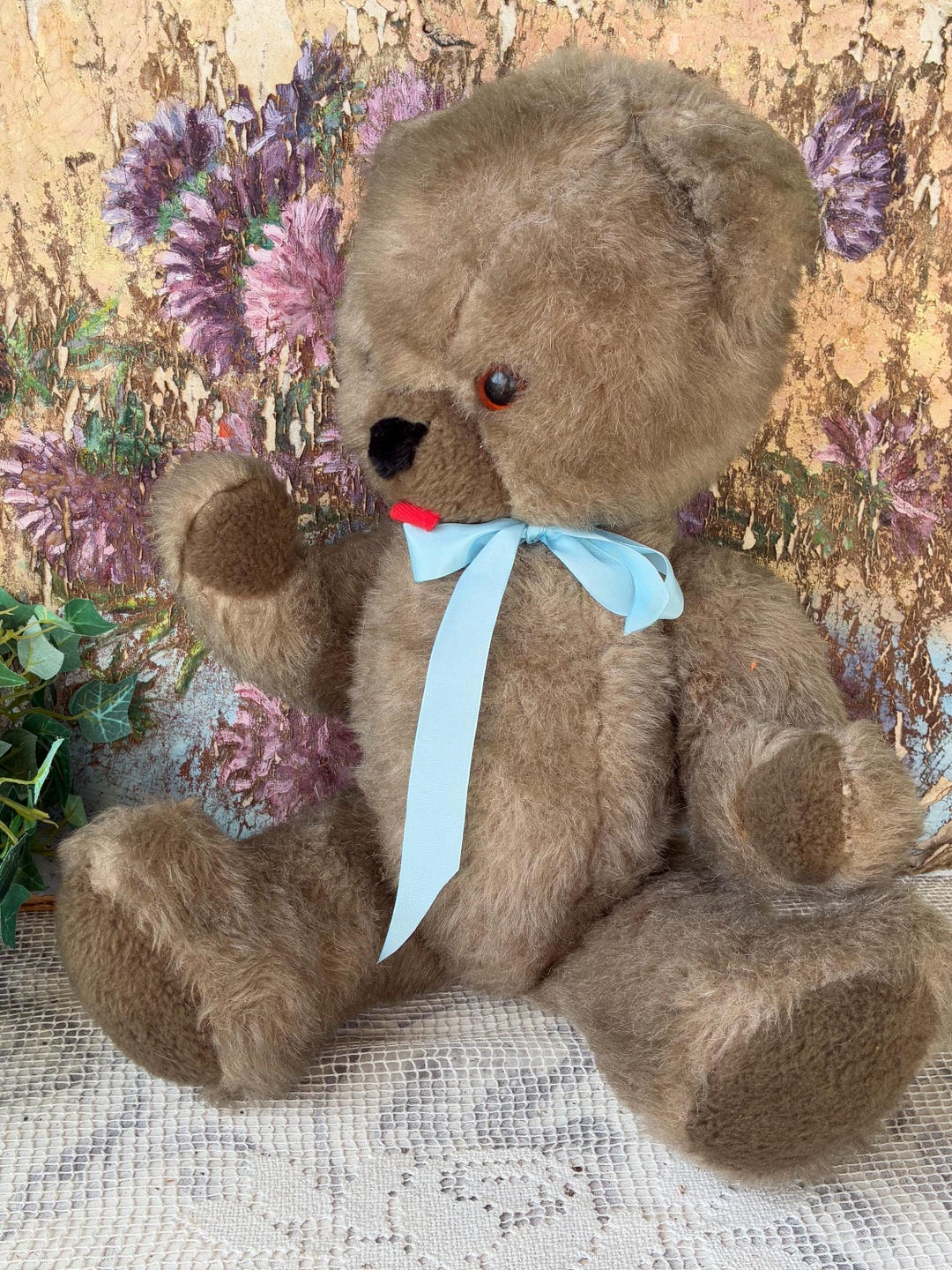 French Vintage Teddy Bear Looking for A New Home / Gorgeous Jointed ...