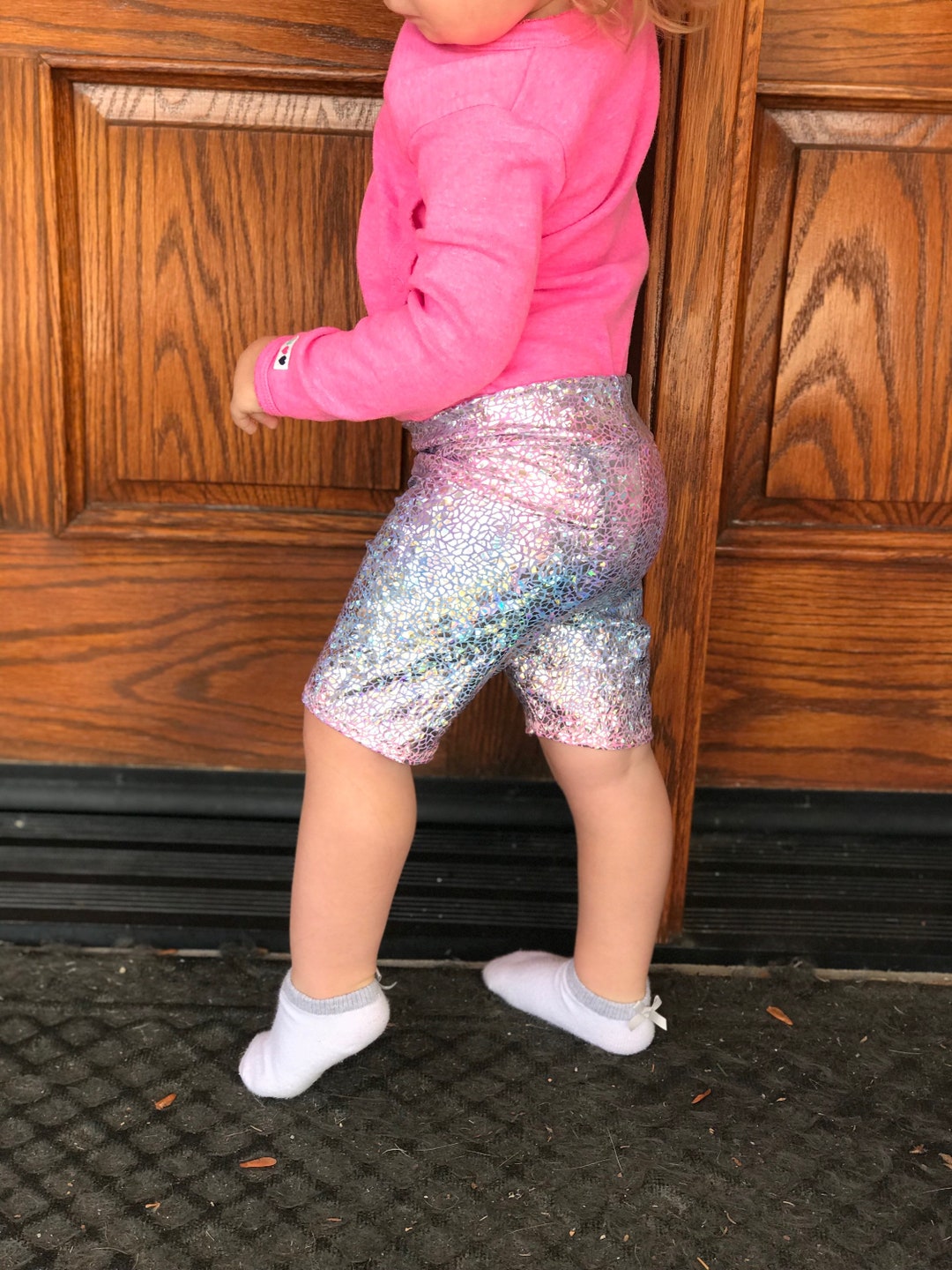 Unicorn Shorts - Shimmer Shorts - Holographic Shorts - Birthday Outfit ...