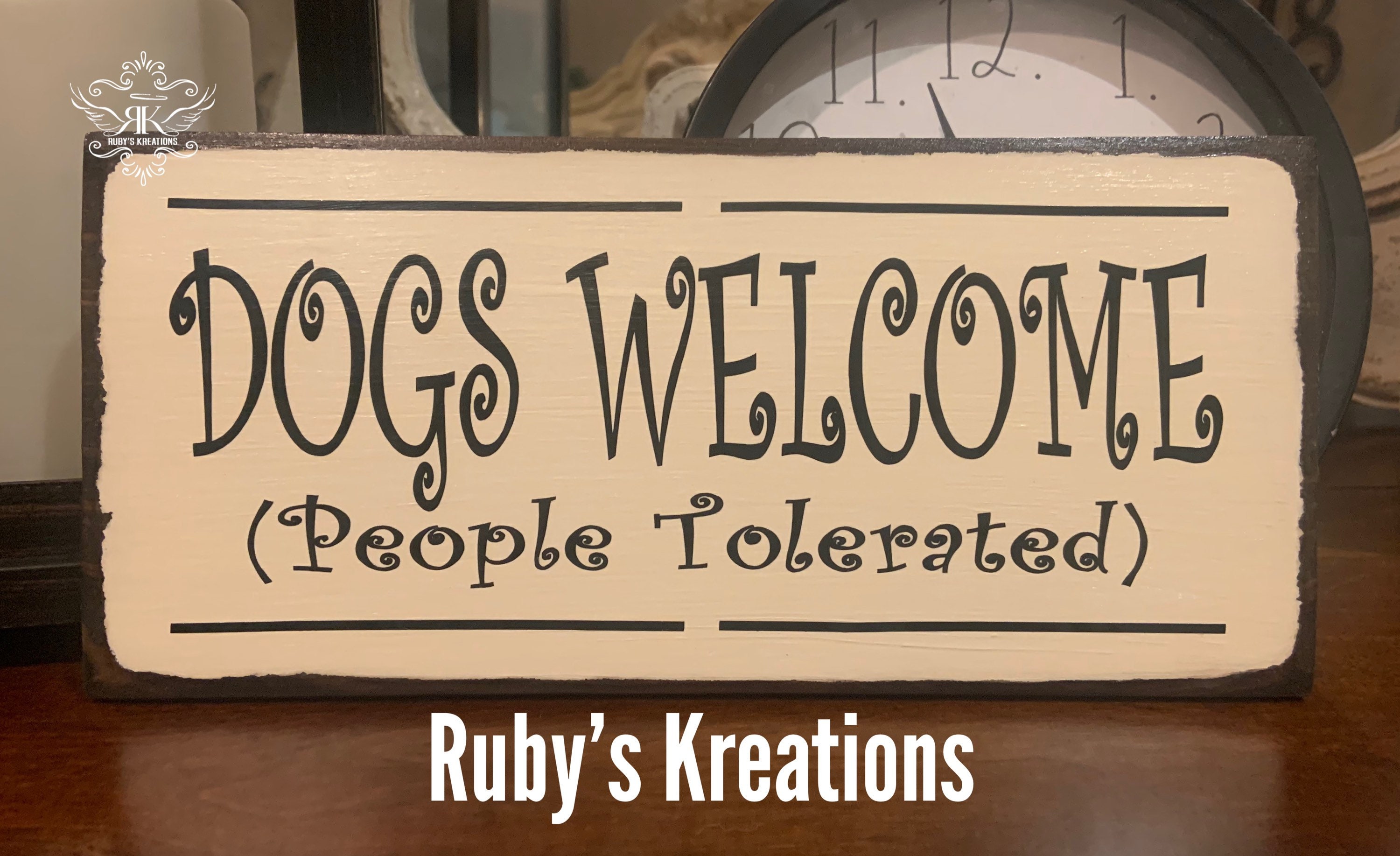 Dog Welcome Sign Dog Lovers Animal Sign Farmhouse Wreath | Etsy