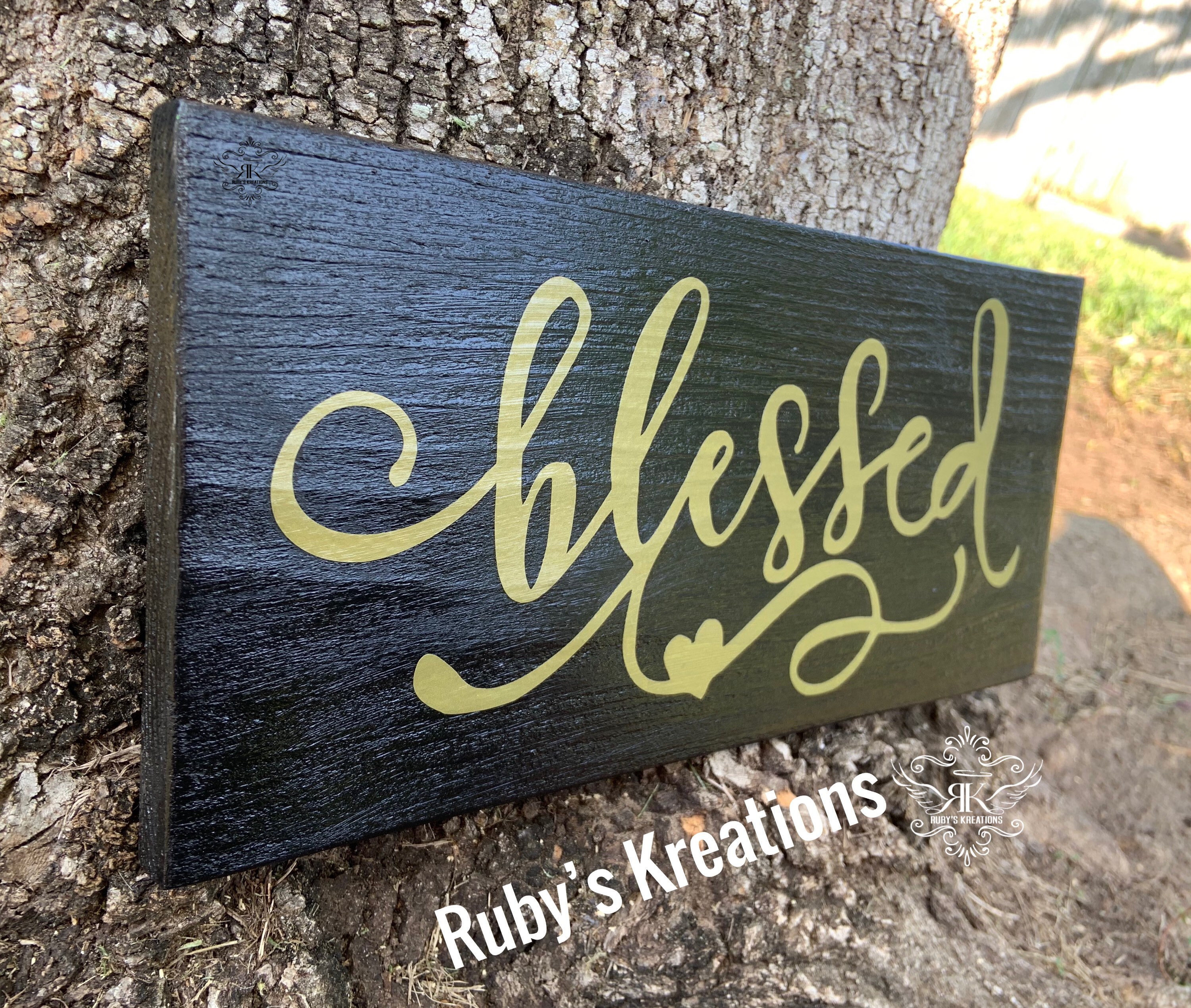 Blessed Sign Wreath Sign Fall Thanksgiving Wall Decor - Etsy