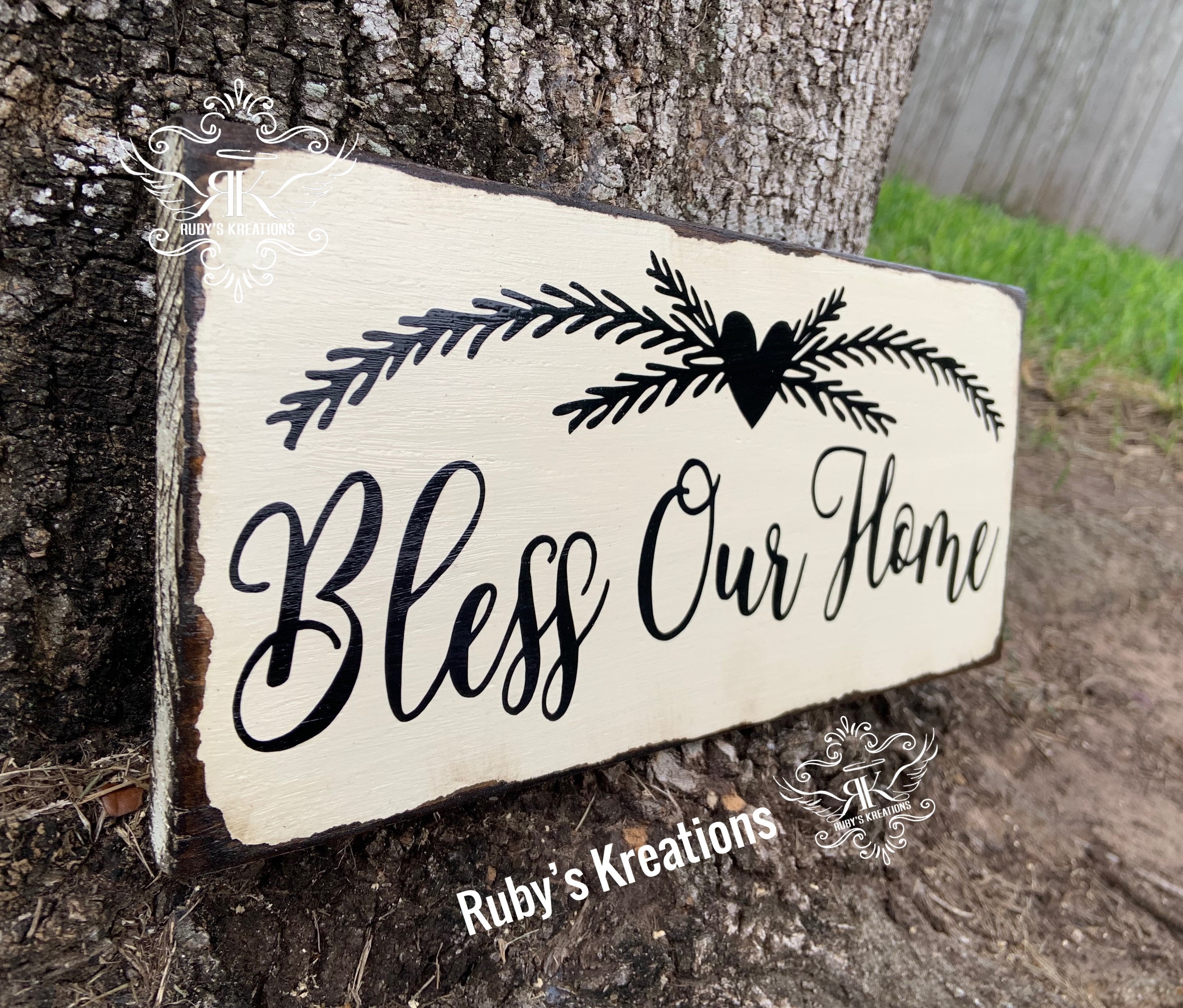 Bless Our Home Sign Wreath Sign Farmhouse Sign Everyday | Etsy