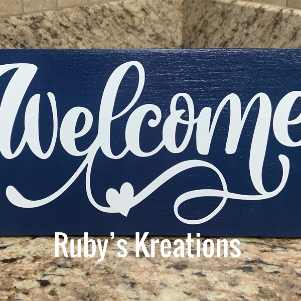 Navy Blue Farmhouse Decor - Etsy