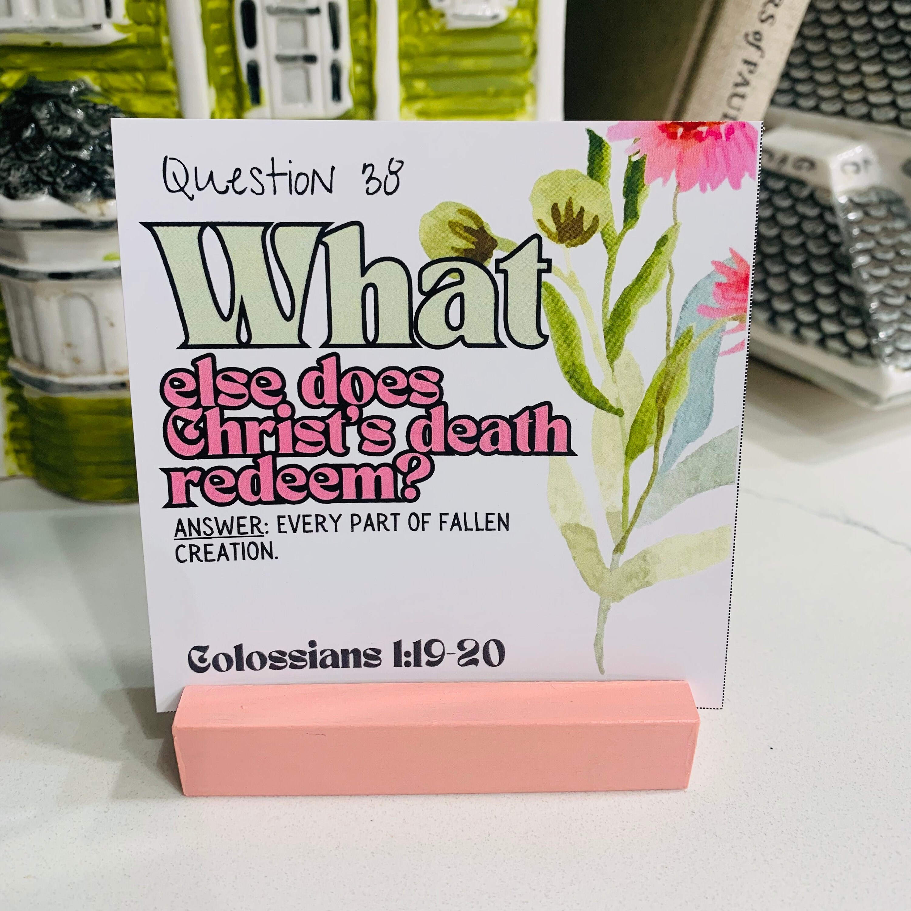 70 Catechism Cards, INSTANT, Printable, Scripture Based, Reformed ...