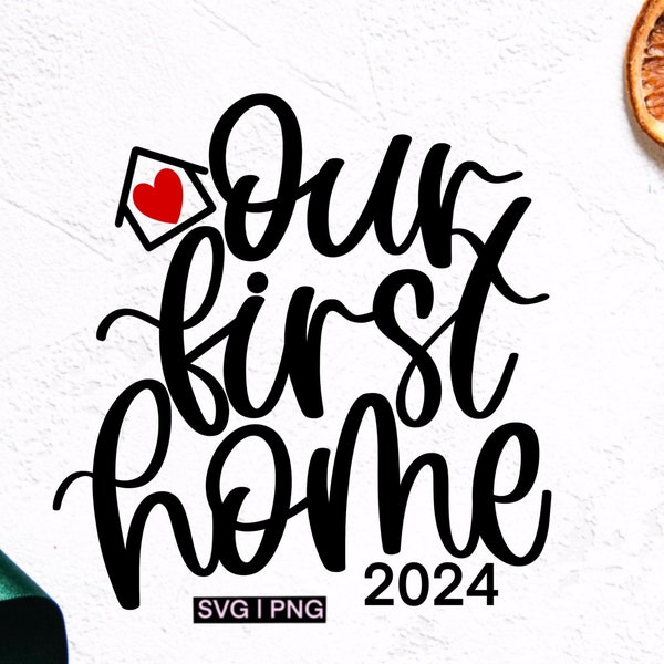 First Home Svg - Etsy