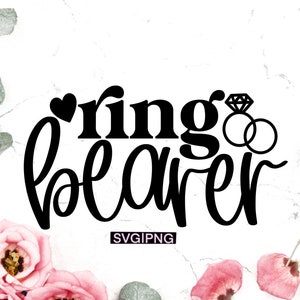 Ring Bearer Svg, Wedding Party Svg, Ring Security Svg, Bridal Party Svg ...