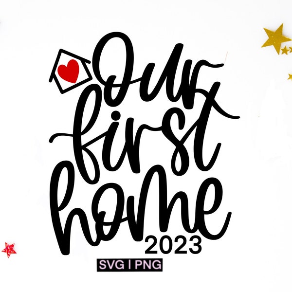 First Home Svg - Etsy
