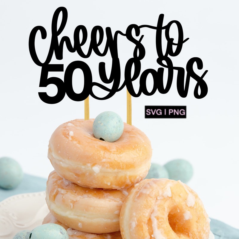 Cake Topper Svg - Etsy