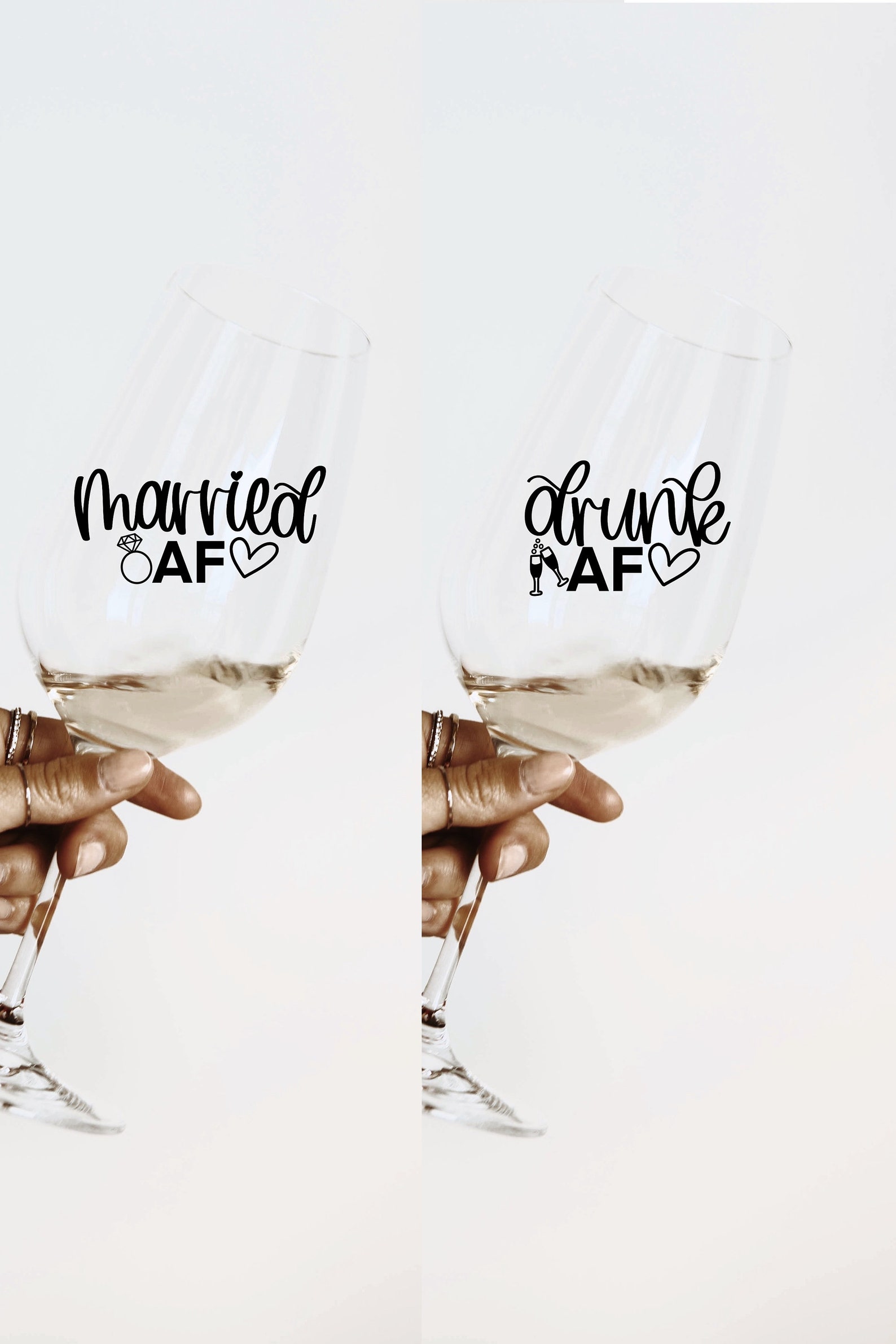 Married AF Svg Drunk AF Svg Bridesmaid Shirts Svg - Etsy Canada