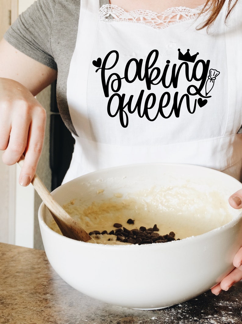 Baking Queen Svg Baking Obsessed Svg Queen of the Kitchen - Etsy Canada