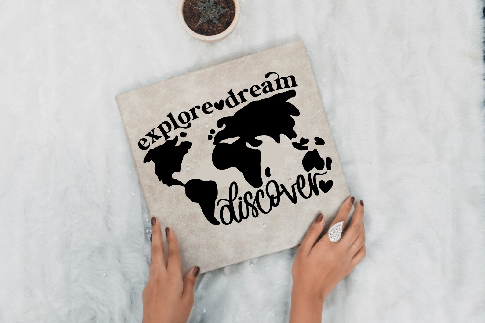 Explore Dream Discover Svg World Map Svg Wanderlust Svg - Etsy