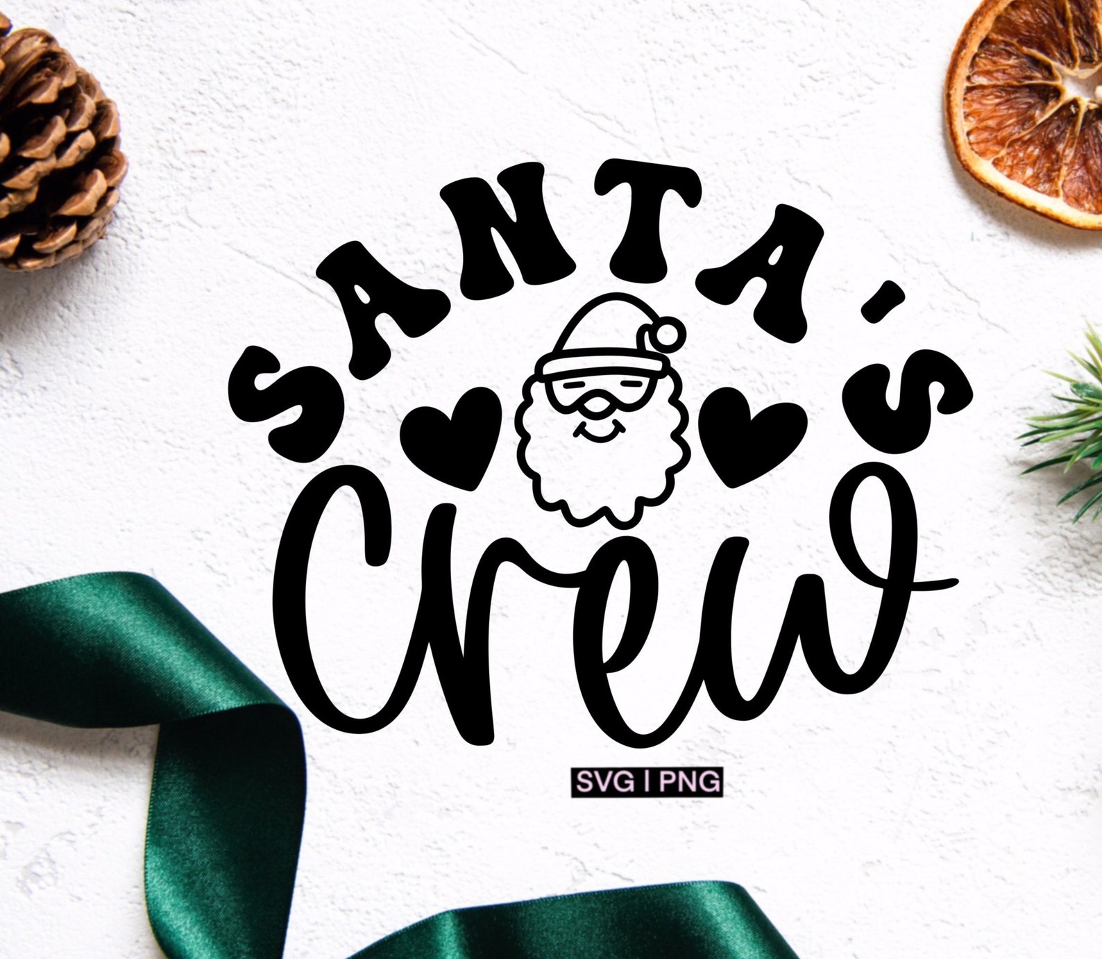 Santa's Crew Svg Christmas Shirt Svg Christmas Mug Svg - Etsy Canada