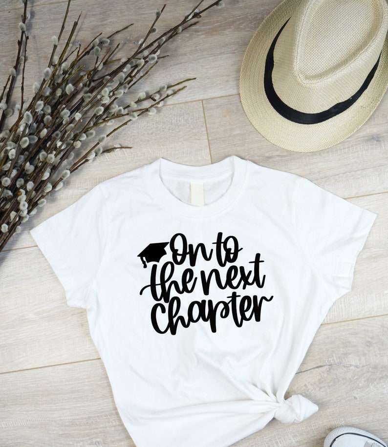 Graduation Svg on to the Next Chapter Svg Graduation Quote - Etsy
