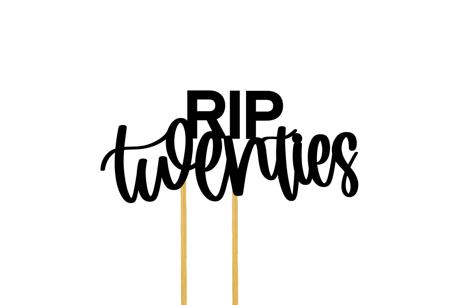 RIP Twenties Cake Topper Svg 30th Birthday Cake Topper Svg - Etsy Canada