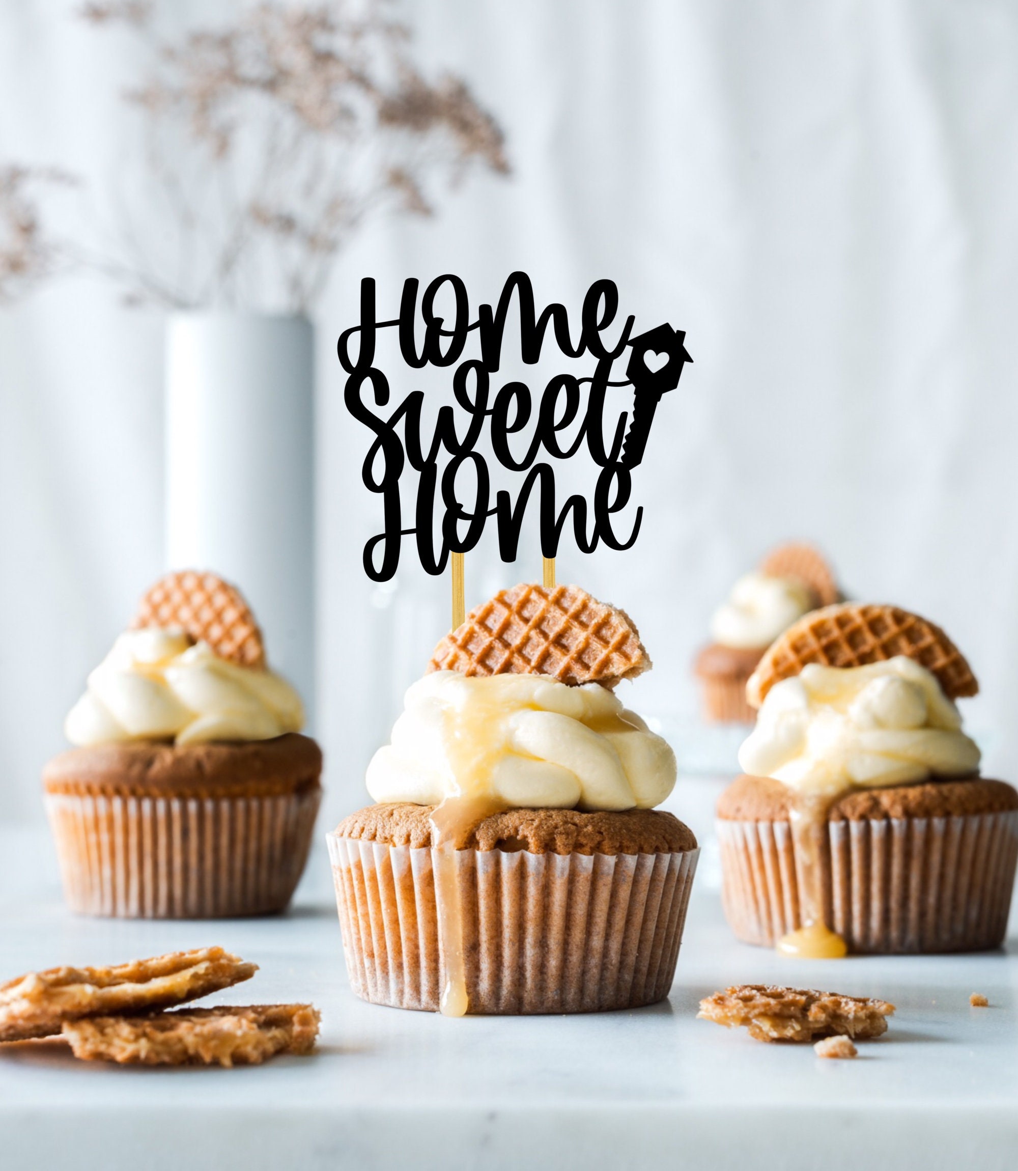 Home Sweet Home Cake Topper Svg Housewarming Cake Topper Svg - Etsy