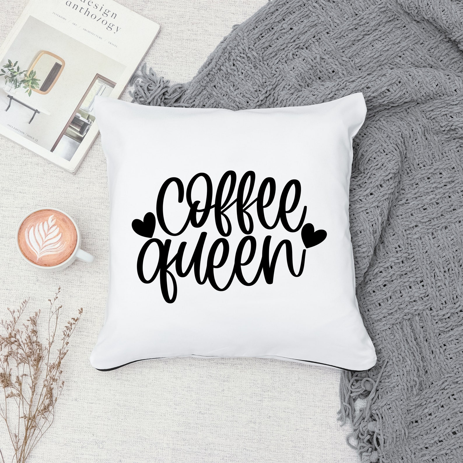 Coffee Queen Svg Coffee Lover Svg Caffeine Queen Svg Funny - Etsy